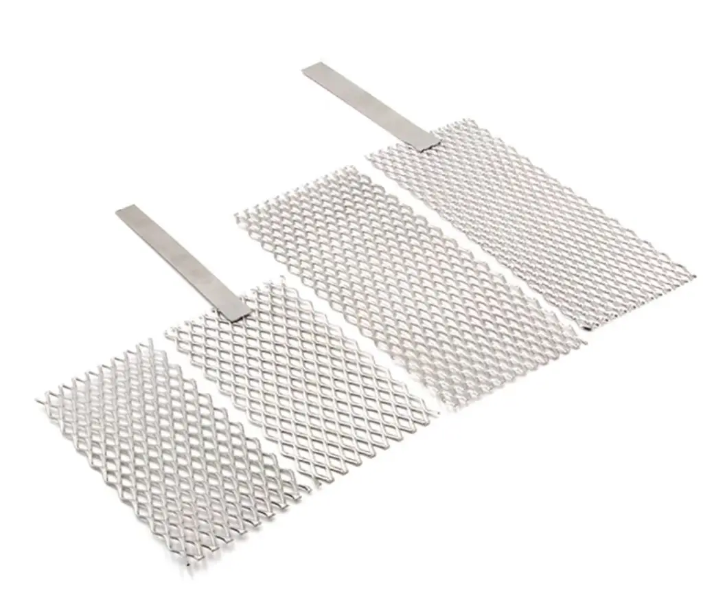 Platinum Electrode Titanium Expanded Screen Mesh for Salt Chlorinator