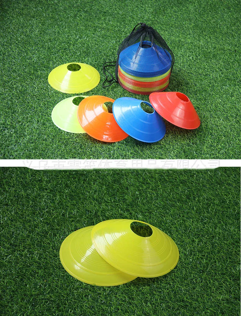 Hot Selling Football Training Agility Disc Cones Field Marker Football Soccer Training Cones ...