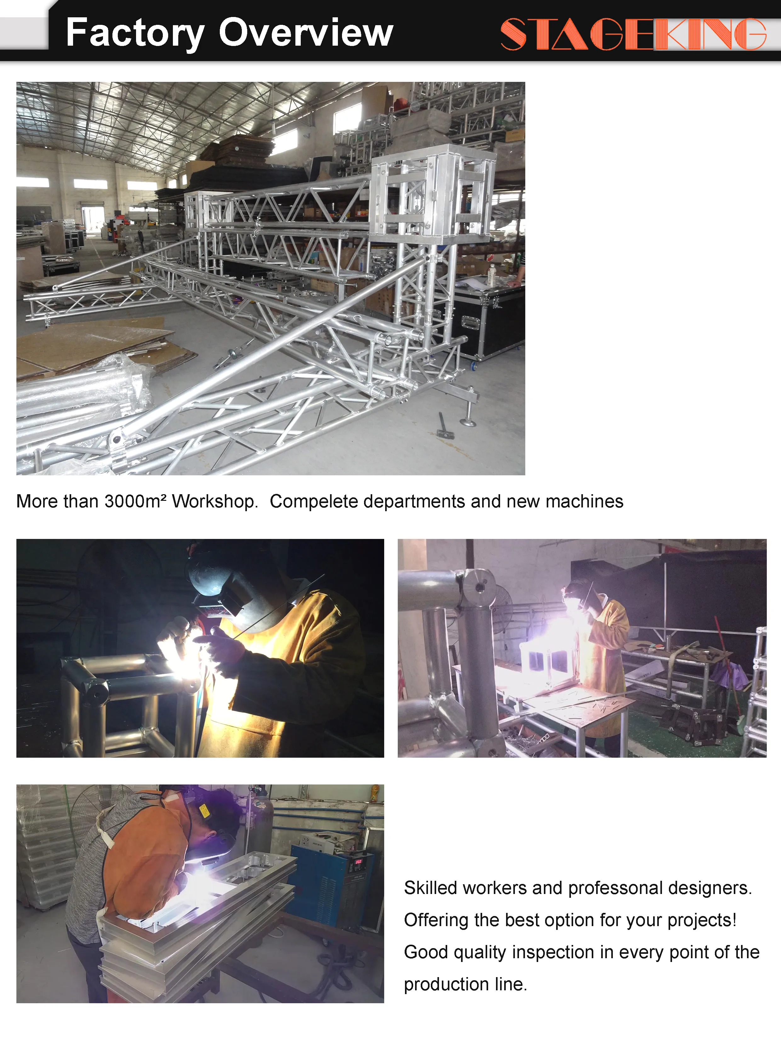 Event Stage System with Roof Truss Aluminum for Concert
