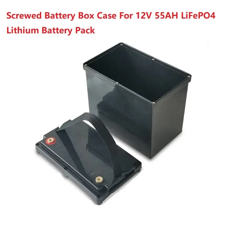 Replacement Empty Plastic Solar Battery Box Lithium Battery Case For ...