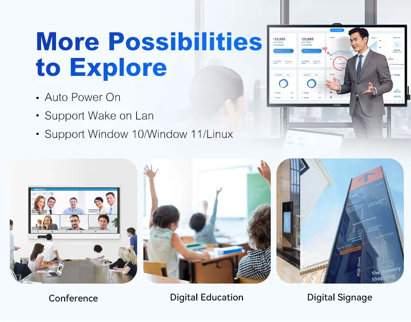 JWIPC OPS Interactive Whiteboard Digital Signage Mini PC