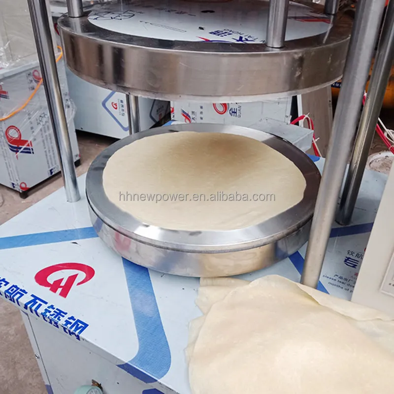 Pneumatic Chapati Roti Paratha Making Machine Hydraulic Flour Wheat ...
