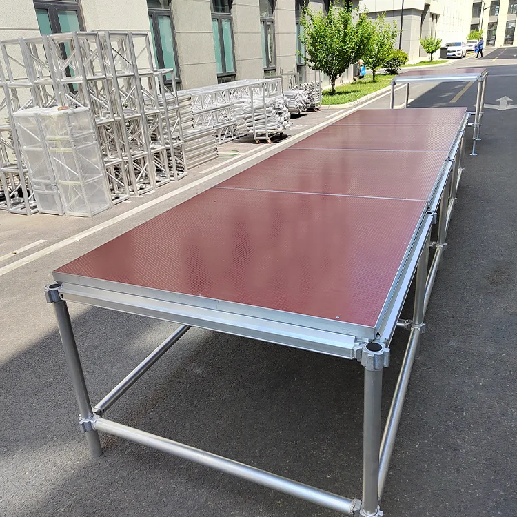 Aluminum Assembly Stage Custom Size Outdoor Snap-in Event Stage - Buy ...