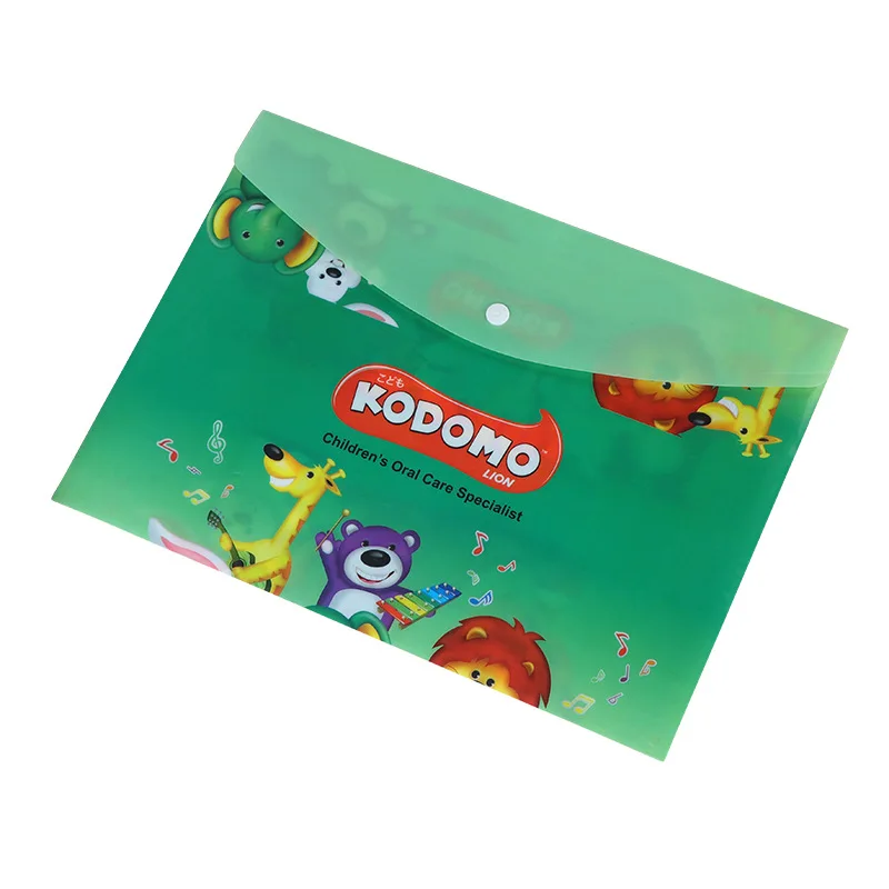 A4 Size Envelope File Folder Waterproof PP Document File Bag Plastic ...