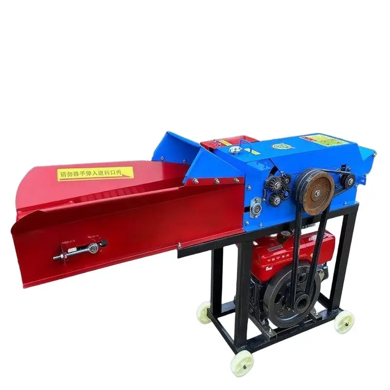 Agricultural Machinery Animal Feed Silage Guillotine Machine Corn Straw ...