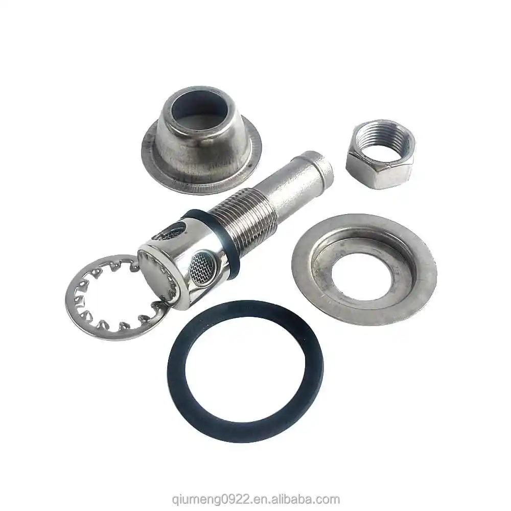 Marine Grade 316 Stainless Steel Boat/ Car/ Caravan Straight Hull Fuel ...