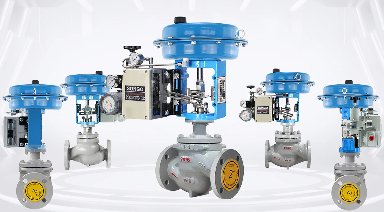 Bellows Cryogenic Pneumatic Flow Control Globe Valve Flange ANSI 300 ...