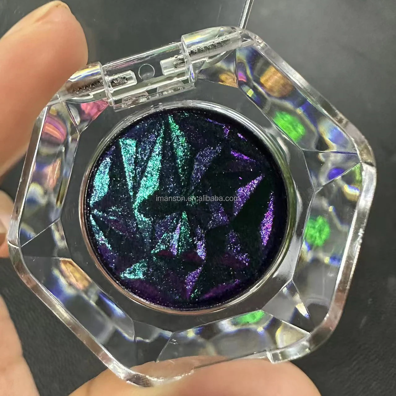 Wholesale Vegan Cruelty Free Multichrome Eye Shadow Metallic Duochrome ...