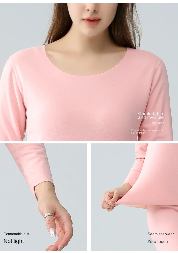 Wholesale Winter Lady Adult Sexy Warm Inner Wear Seamless Thermal Suits ...