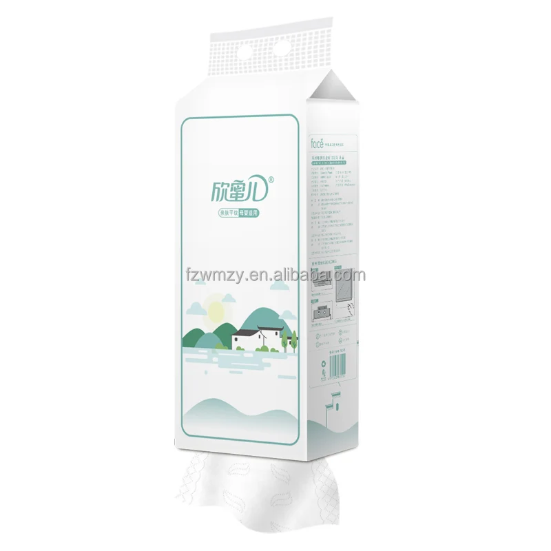 Hanging Facial Tissue Paper Bottom Extraction,2-4 Layers,Customized ...