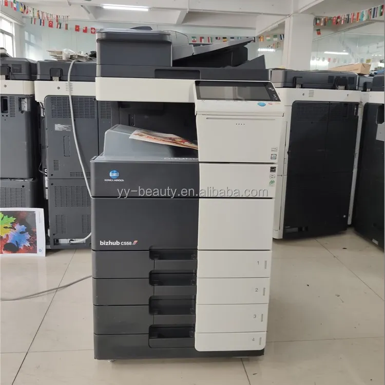Konica Minolta Bizhub C558 - High-Speed Color Printer