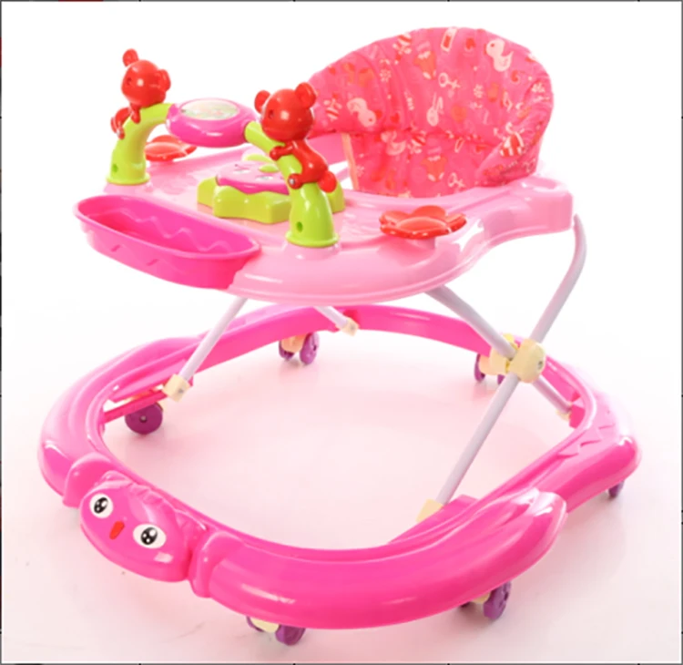 New Pattern China Musical Baby Walker 8 Wheels Baby Walker Kids Walker ...