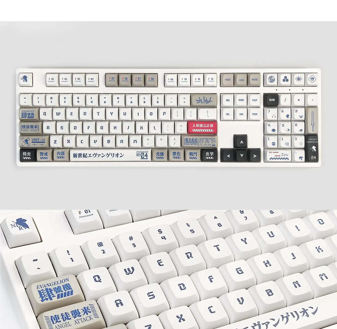 Xda Profile Custom Replaceable Boys ' Game E-sports Energy Gray Spell ...