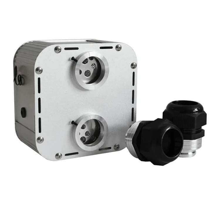 32W Twinkle 2 port RGB Fiber Optic Light Engine Kit with 900 pieces ...