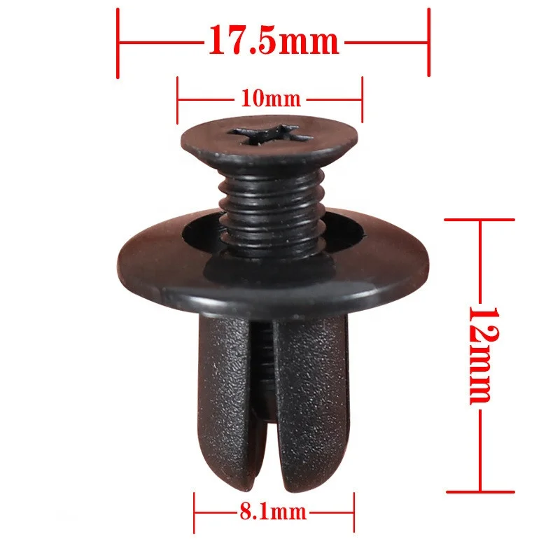 Automotive Push-Type Retainer Clips for Ford MB-455-56143| Alibaba.com