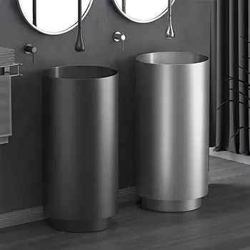 Solid Surface Stainless Steel Toilet Faucet Floor Bathroom Standing ...