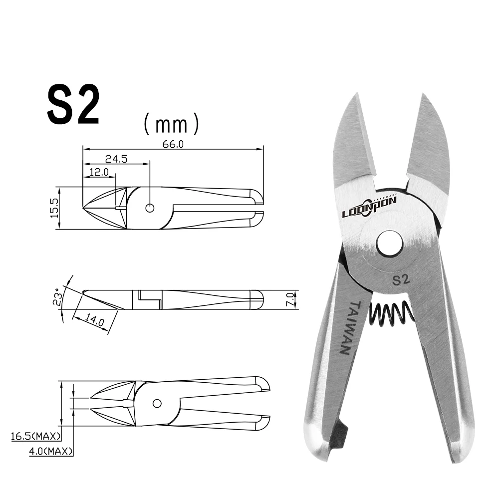 Hs-5 Air Scissors Pneumatic Nipper Tool Cutting Pliers For Iron ...