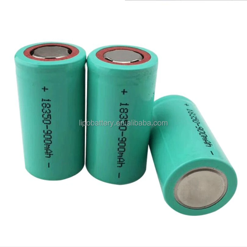 Cylinder Lithium Ion Rechargeable Batteries 1100mah 10c 5c Flashlight ...