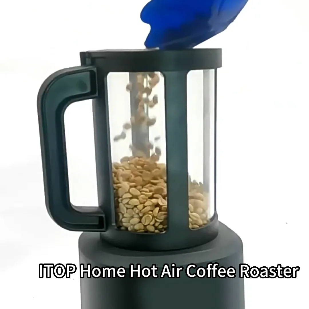 Electric Air Coffee Roaster Home Coffee Bean Roaster Temperature ...