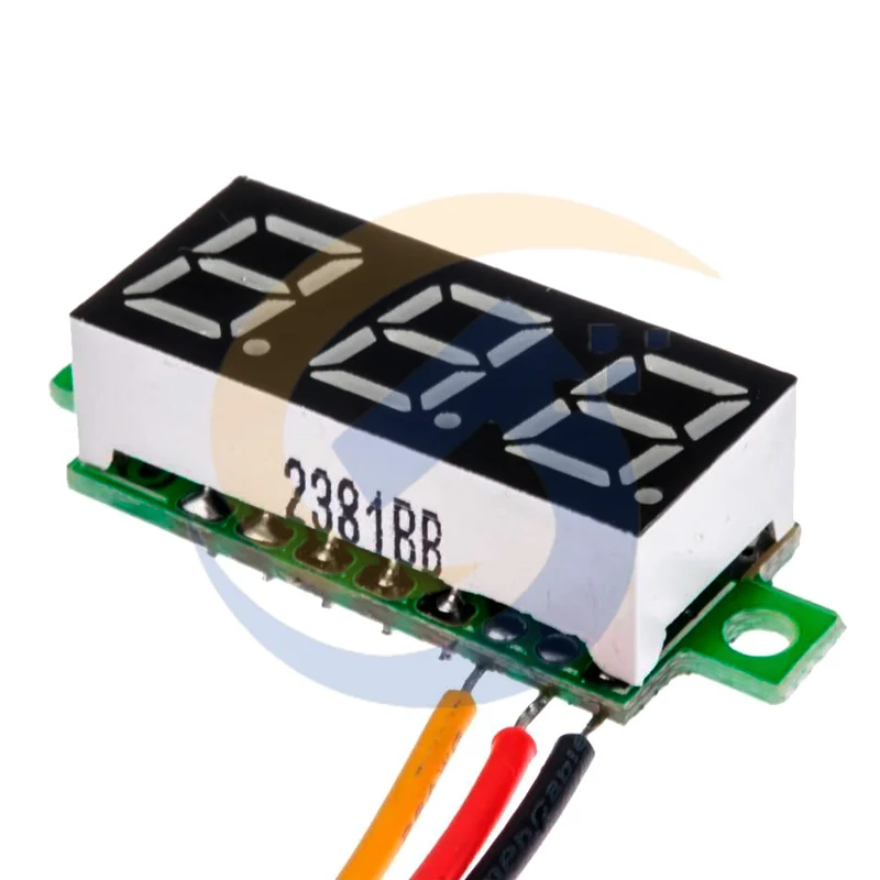 Three-wire Digital Micro Voltmeter 0.28 (dc 0 ~ 100v) - Buy Three-wire ...