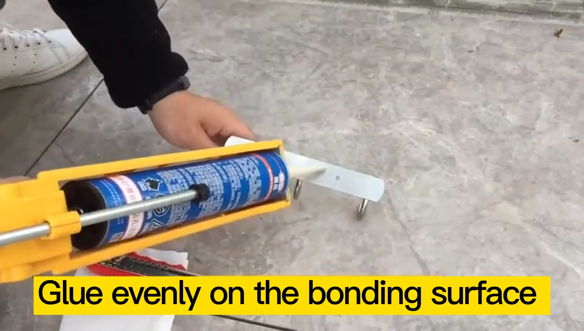 2023 At A Loss White Kitchen Shelf Glue Strong Connection Bathroom Rack ...