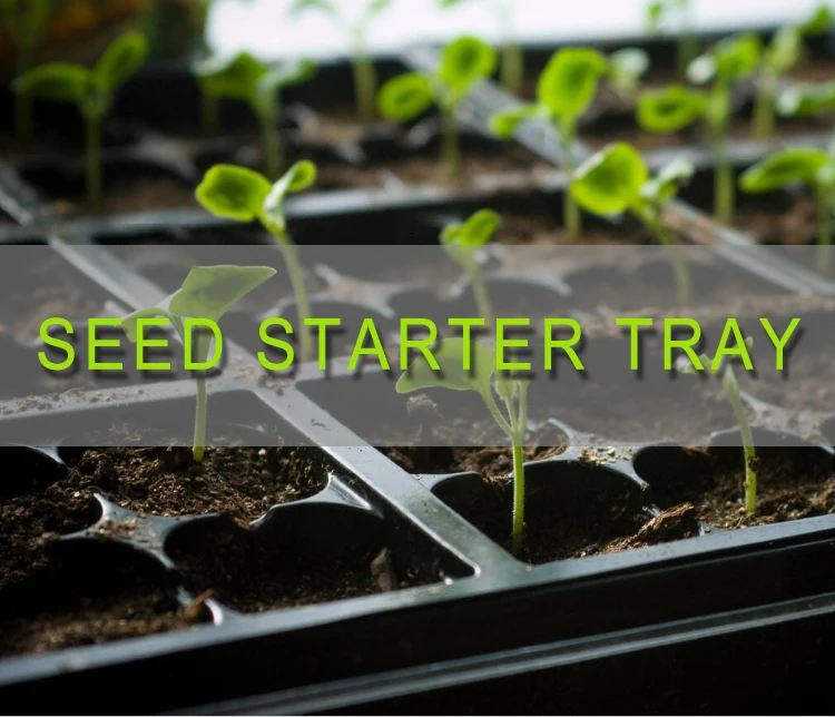 Heavy-duty 72 Cells Seed Starter Tray - Eco-Friendly Planting