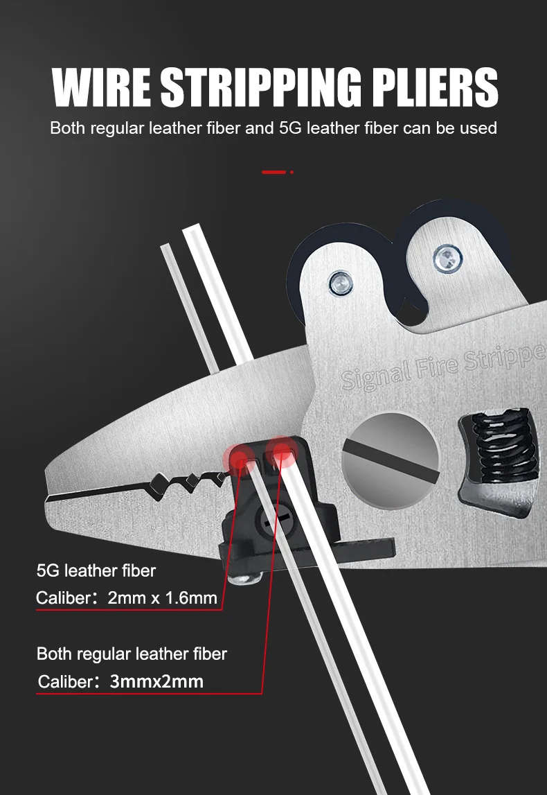8 in 1Signal fiber stripper Fiber Optical Stripper/ Pliers/ Optical ...
