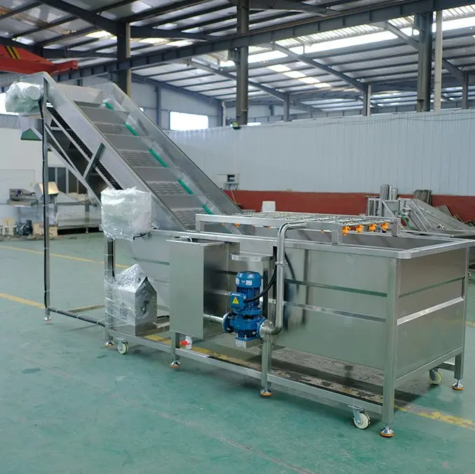Commercial Restaurant Vegetable Bubble Washer Potato Cassava Apple ...