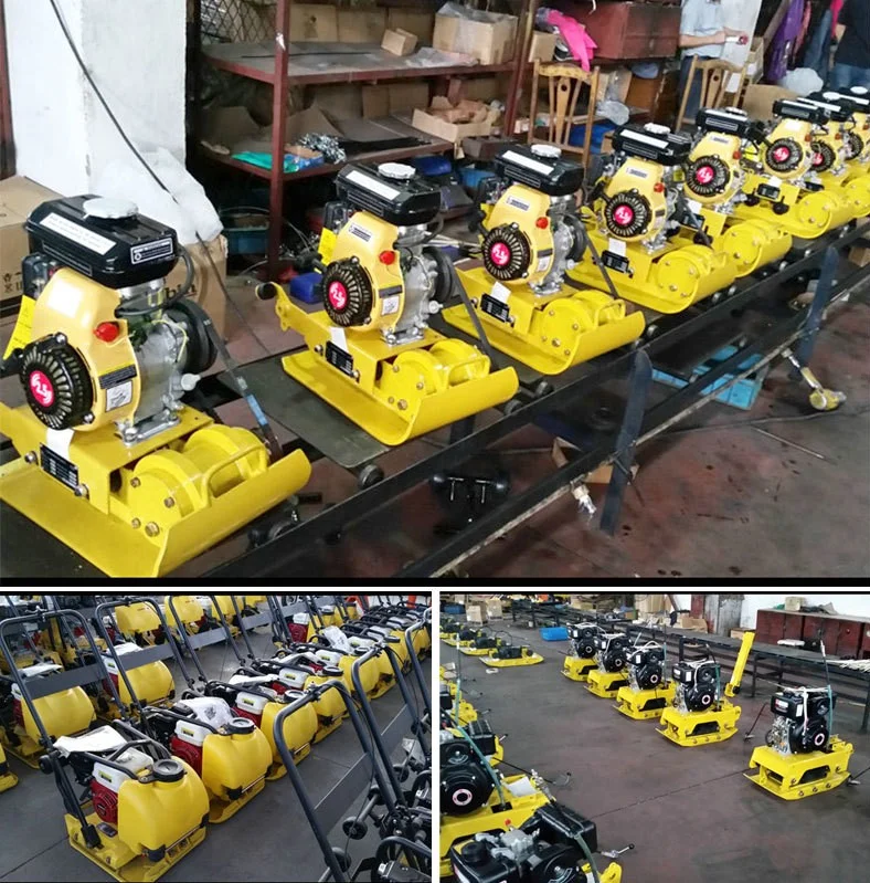 Manual Push Plate Compactor With Compaction Depth, Gasoline Diesel ...