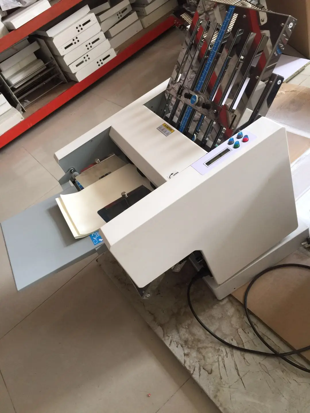 R77 Bending Map Paper Folder Machine Envelope Folding Machine - Buy ...