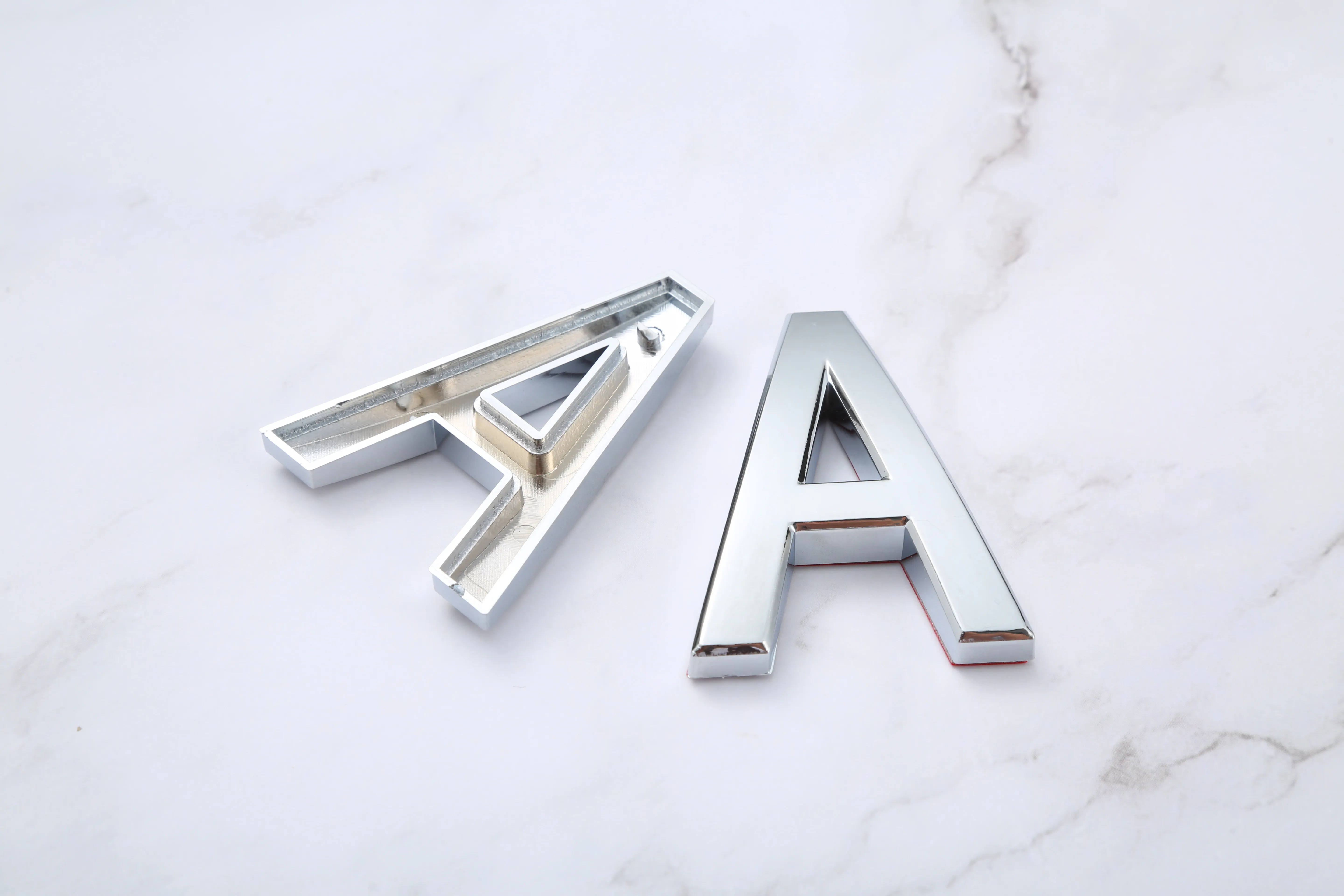 Electroplating process letter A~Z Adhesive Door Number for House ...