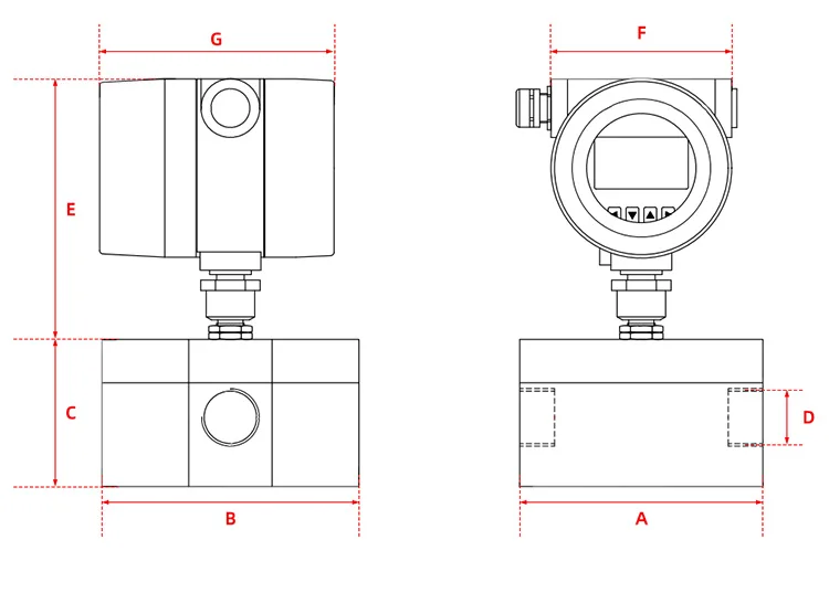Extremely Low Temperature Flow Meter Water Precision Gear Flowmeter ...