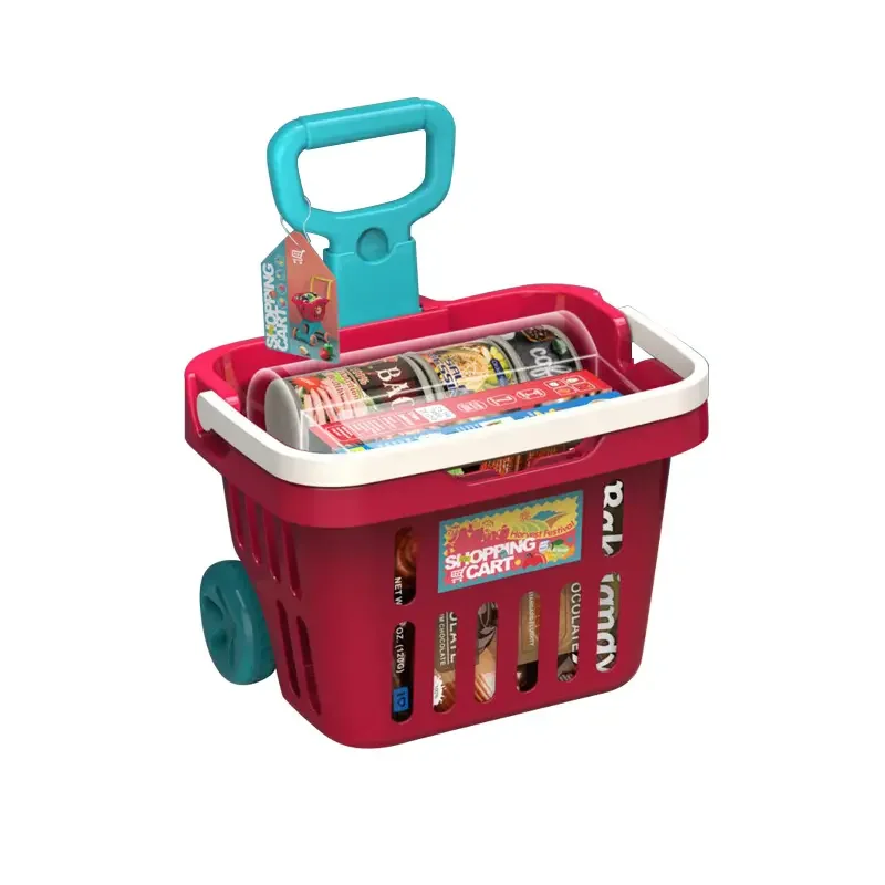 Alibaba.com: Supermarket Toys Big Shopping Trolley Cart Rolling ...