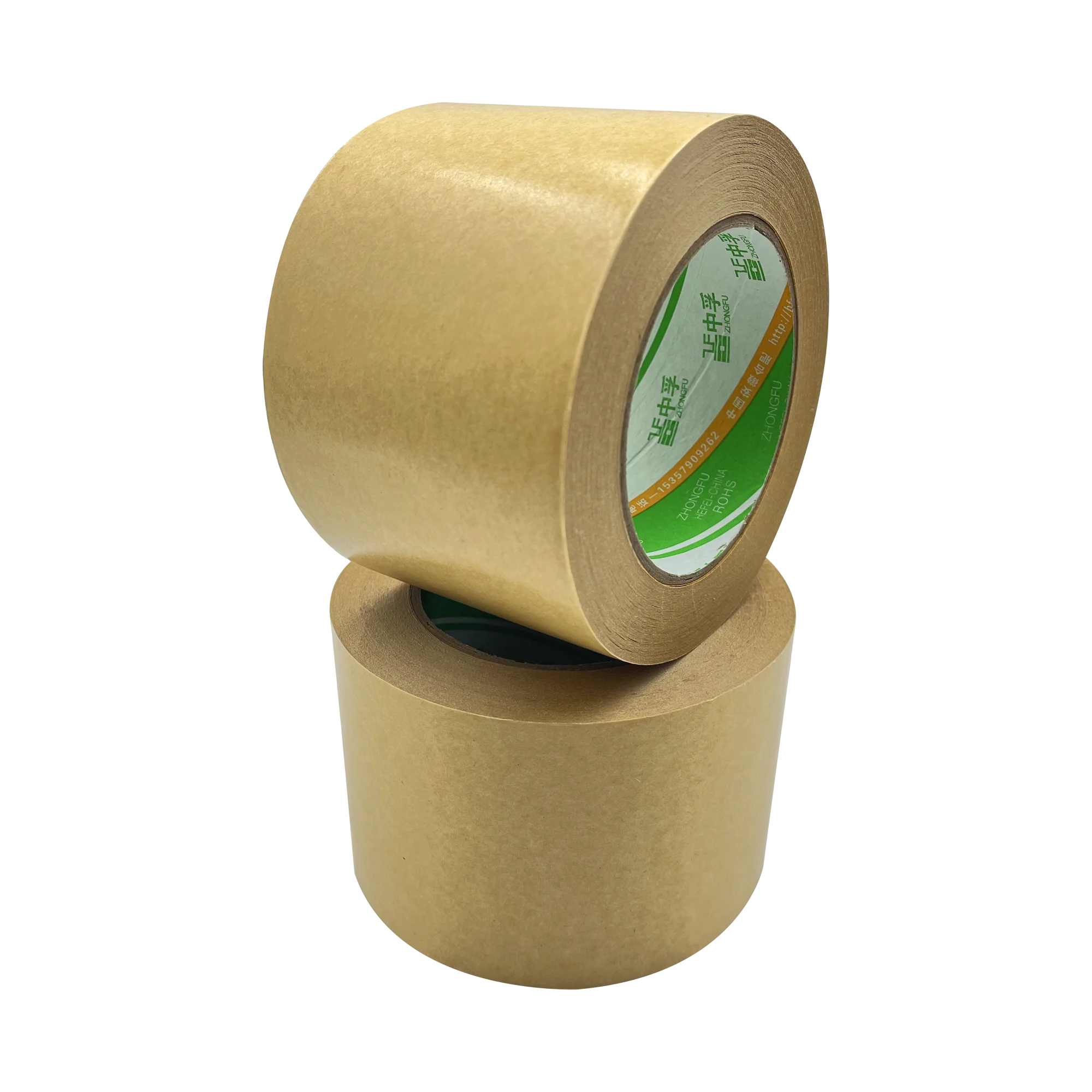 Zf Brown Heavy Duty Writable Carton Sealing Kraft Paper Packing Tape ...