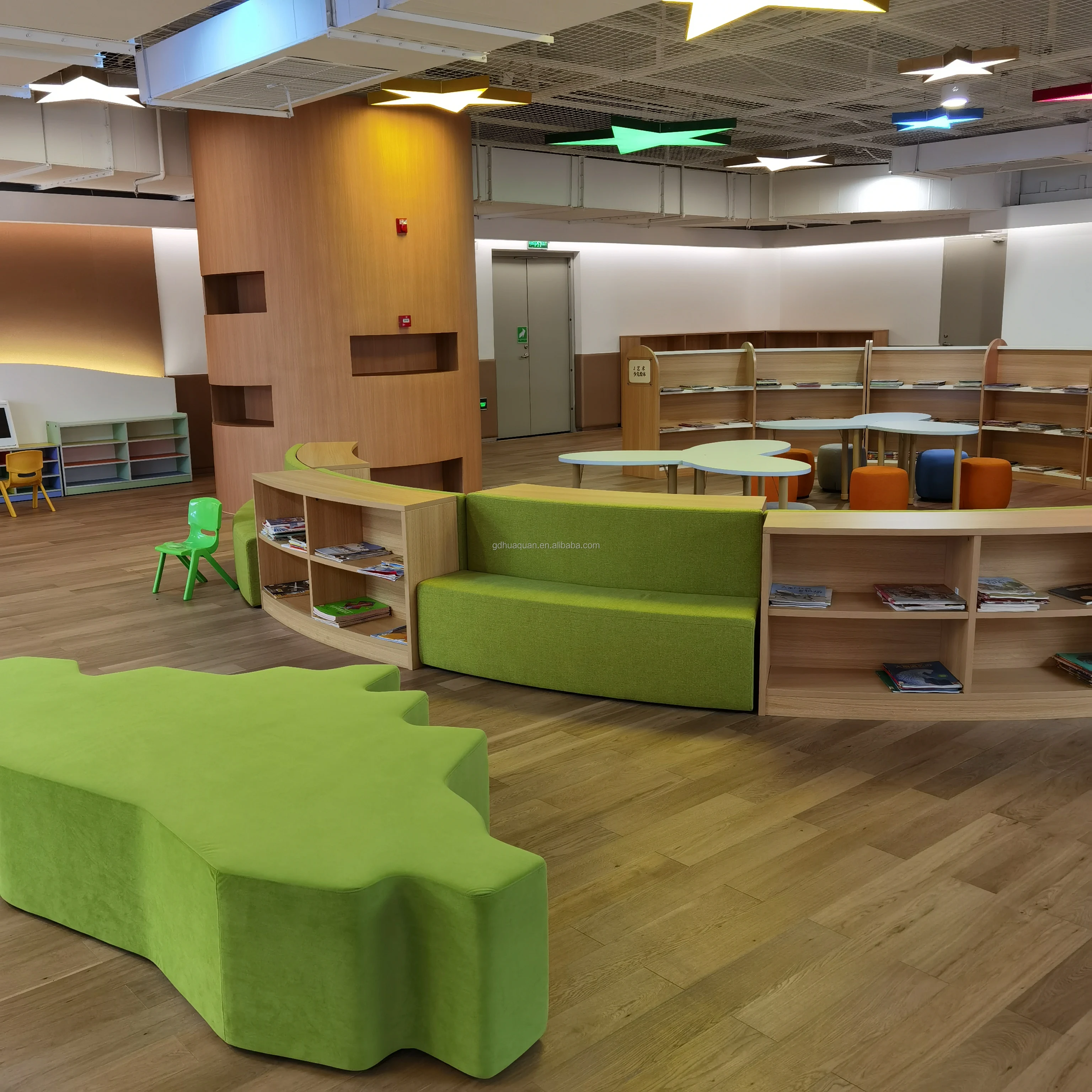 Modem Tables And Chair Stool Sofa Used School Library Furniture Reading ...