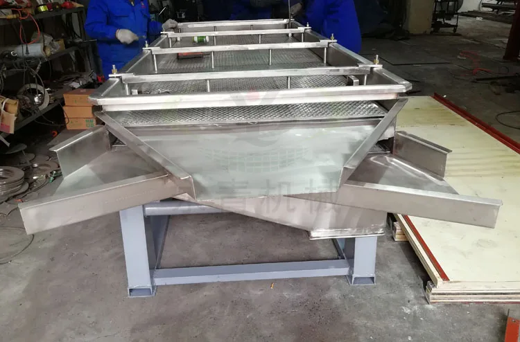 SUS304 Linear Vibratory Grader for Grading Oyster Sizes with Screens ...