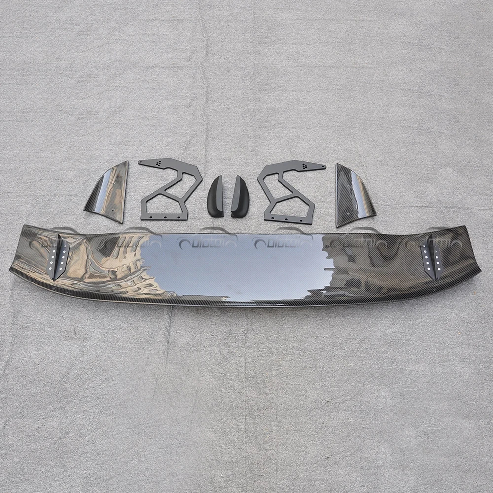 OLOTDI Carbon Fiber Rear Trunk Lip Spoiler for Honda Civic Type R FL5 ...