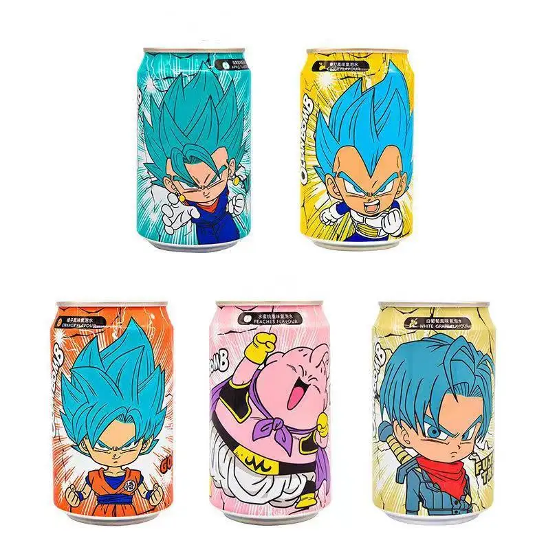 Japan Carbonated Drinks Dragon Ball Sparkling Water Apple Drinking ...