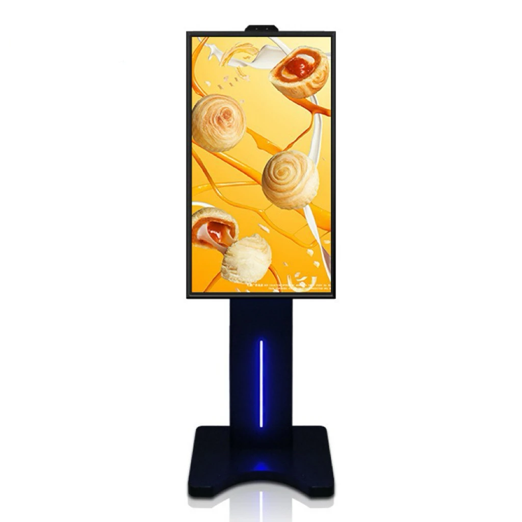 Shop Showcase Floor Standing Lcd Display 43/55/65 inch High Brightness ...