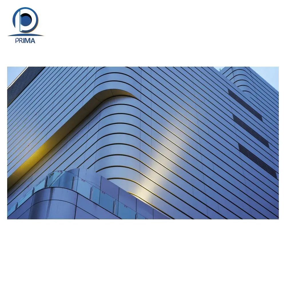Prima Curtain Wall Exterior Cladding Panels Thermal Building Facade ...