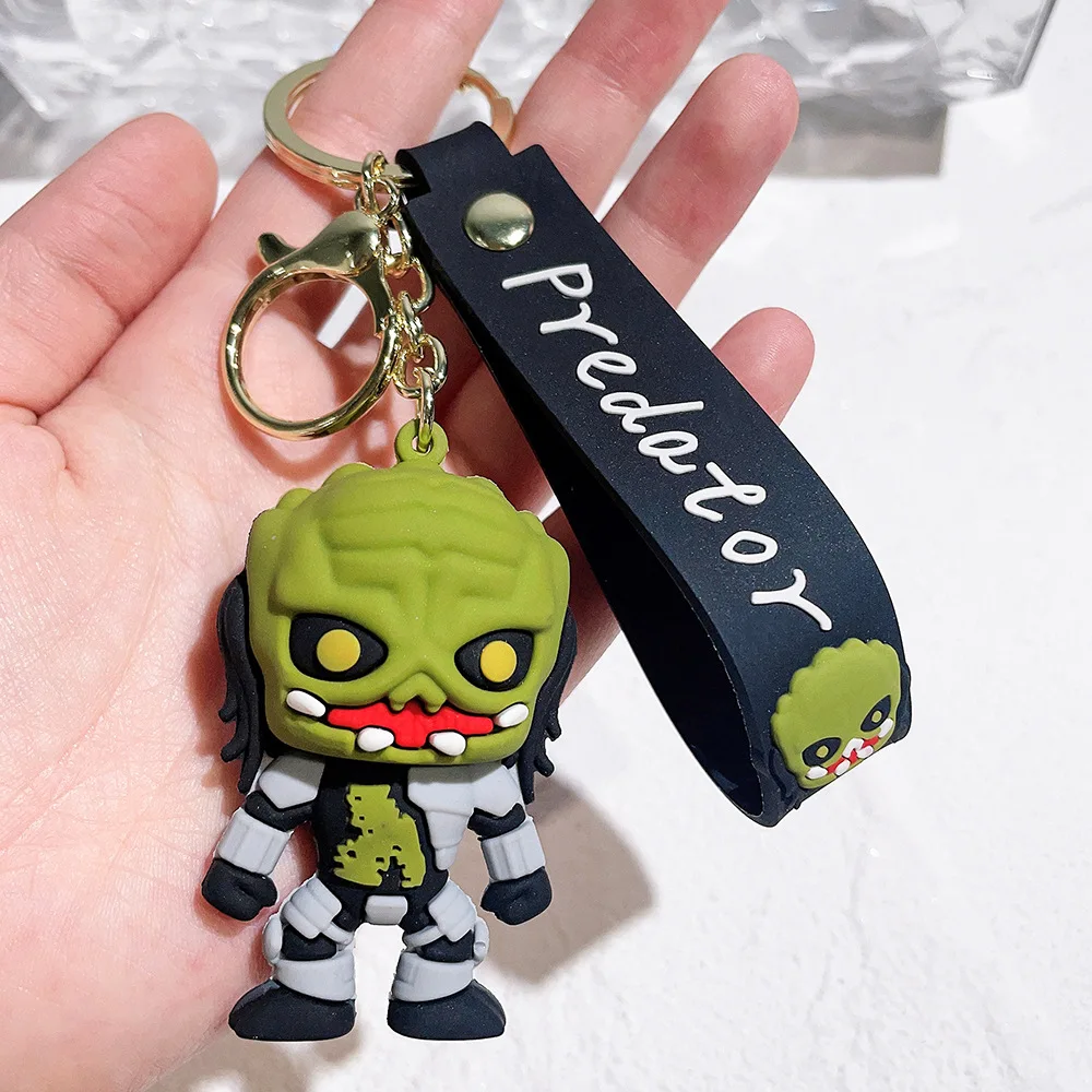 Cartoon Key Chain Custom Car Bag Pendant Doll Ornament Addams Family ...