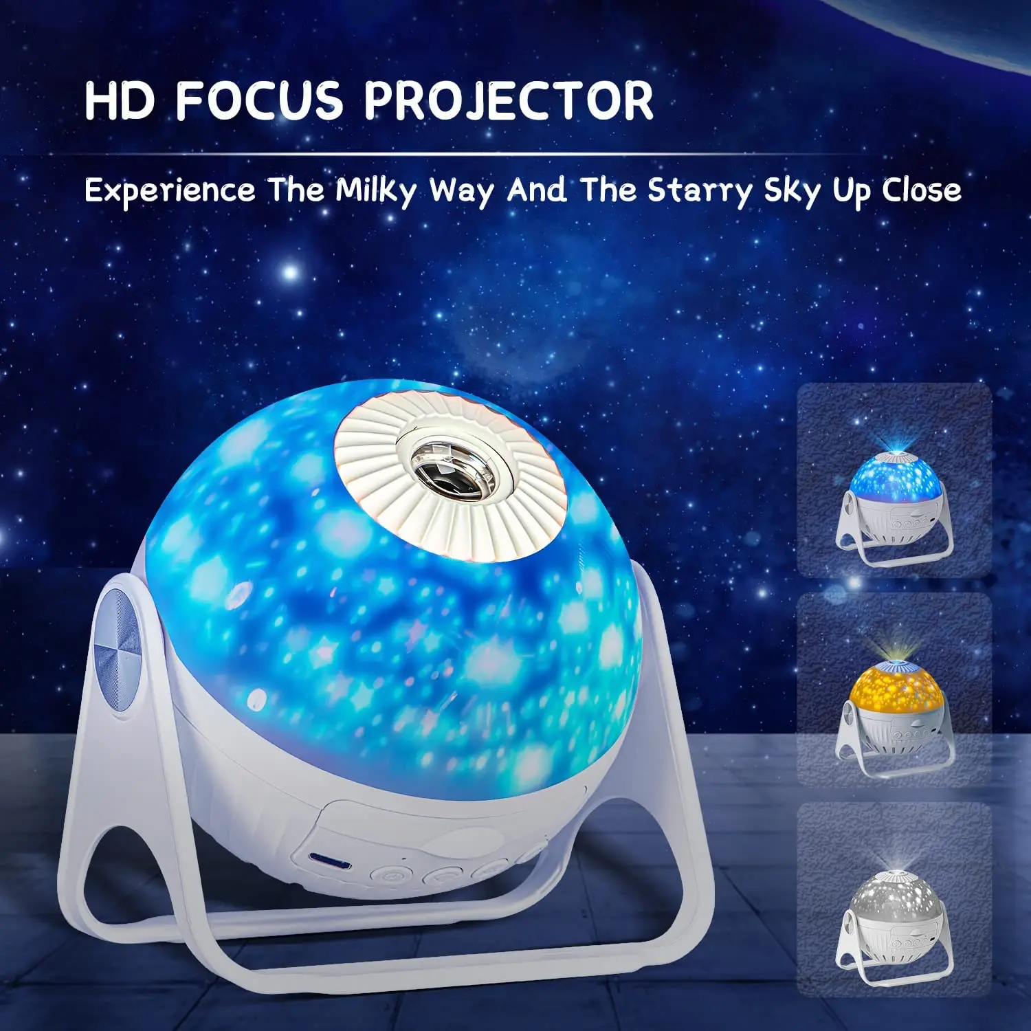 Planetarium Children Bedroom Star Moon Light Kid Gift Lamp