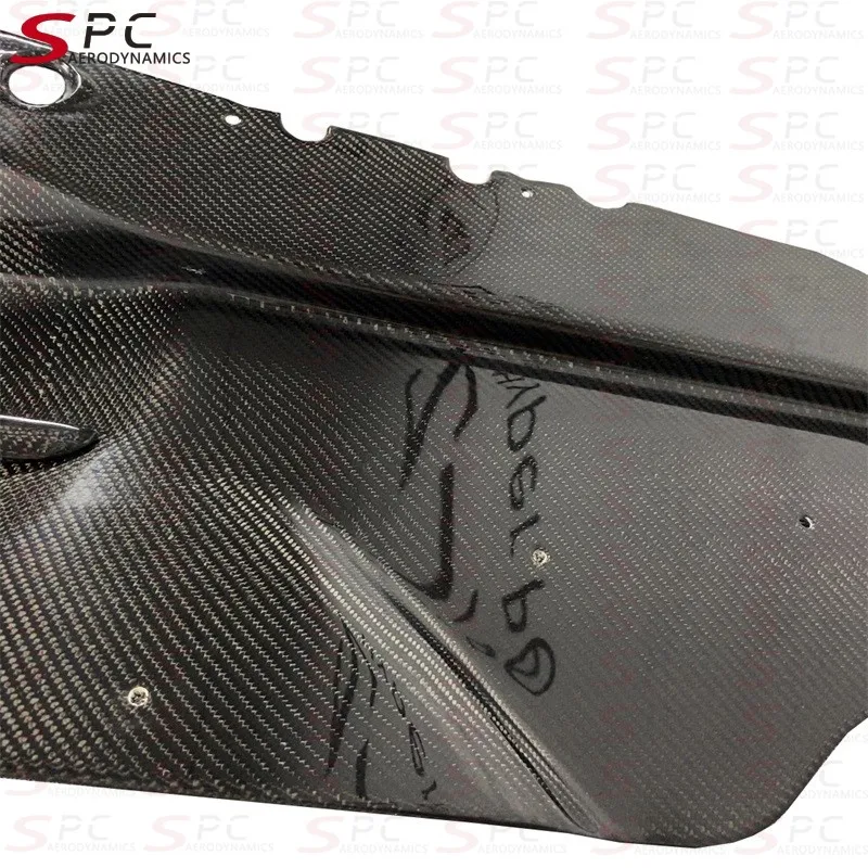 Spc Rz Carbon Fiber Rear Diffuser For Mclaren 12c Carbon Fiber Rear Lip ...