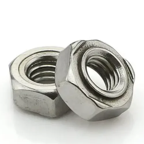 Handan Factory Carbon Steel Grade 8 Weld Hexagon Nuts Finish Zp Plain ...