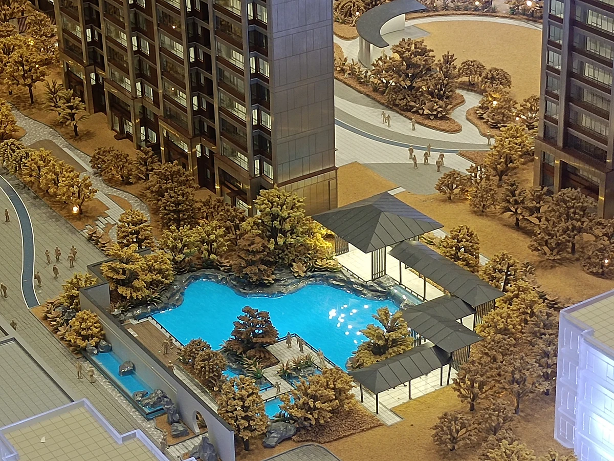 Real Estate Building Scale Model For Architectural Model - Buy Real ...