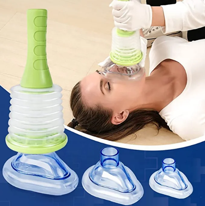 Factory First Aid Cpr Breathing Face Mask Anti-choking Rescue Mask ...