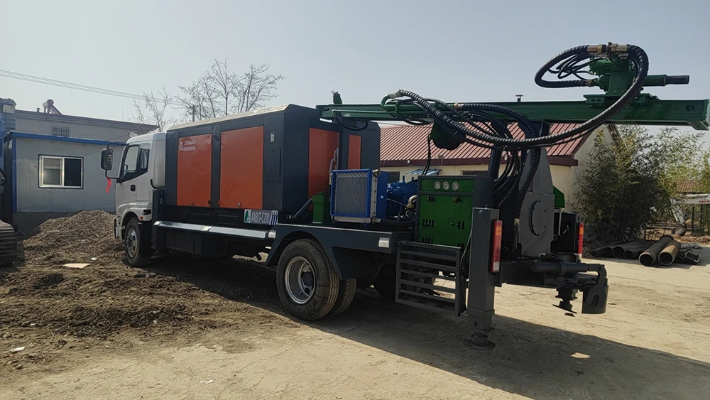 Second-hand Anbit-c200 Truck-mounted Water Well Drilling Rig For Sale 3 ...