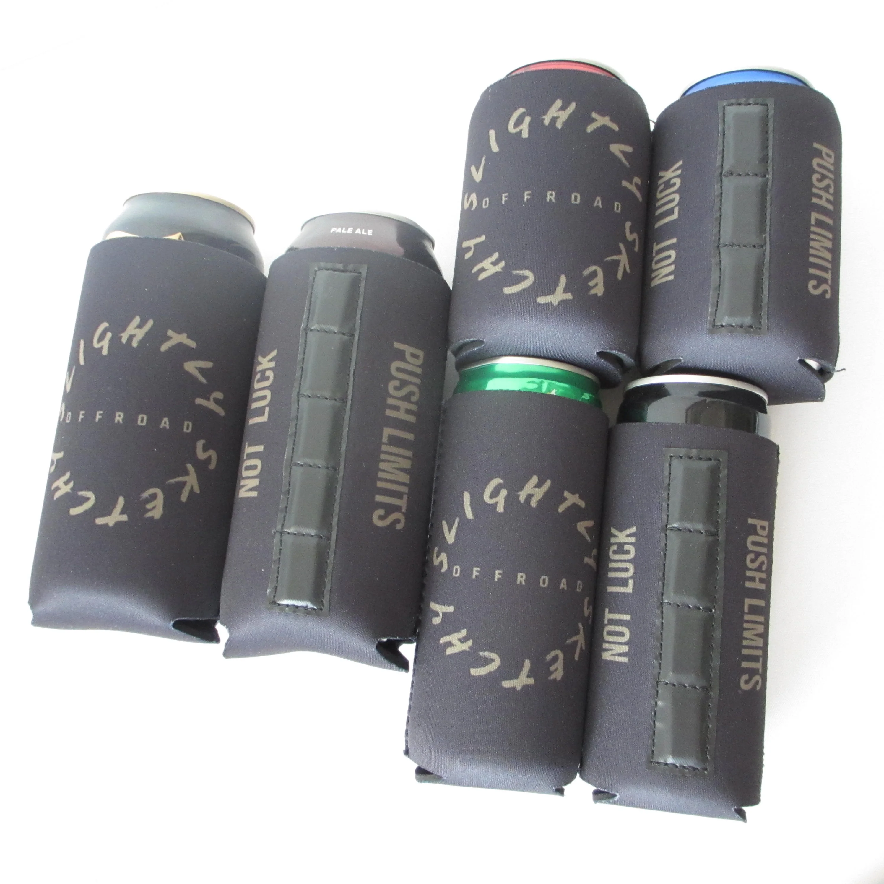 Neoprene Magnetic Can Cooler Magnetic Stubby Holder Insulated Foldable ...