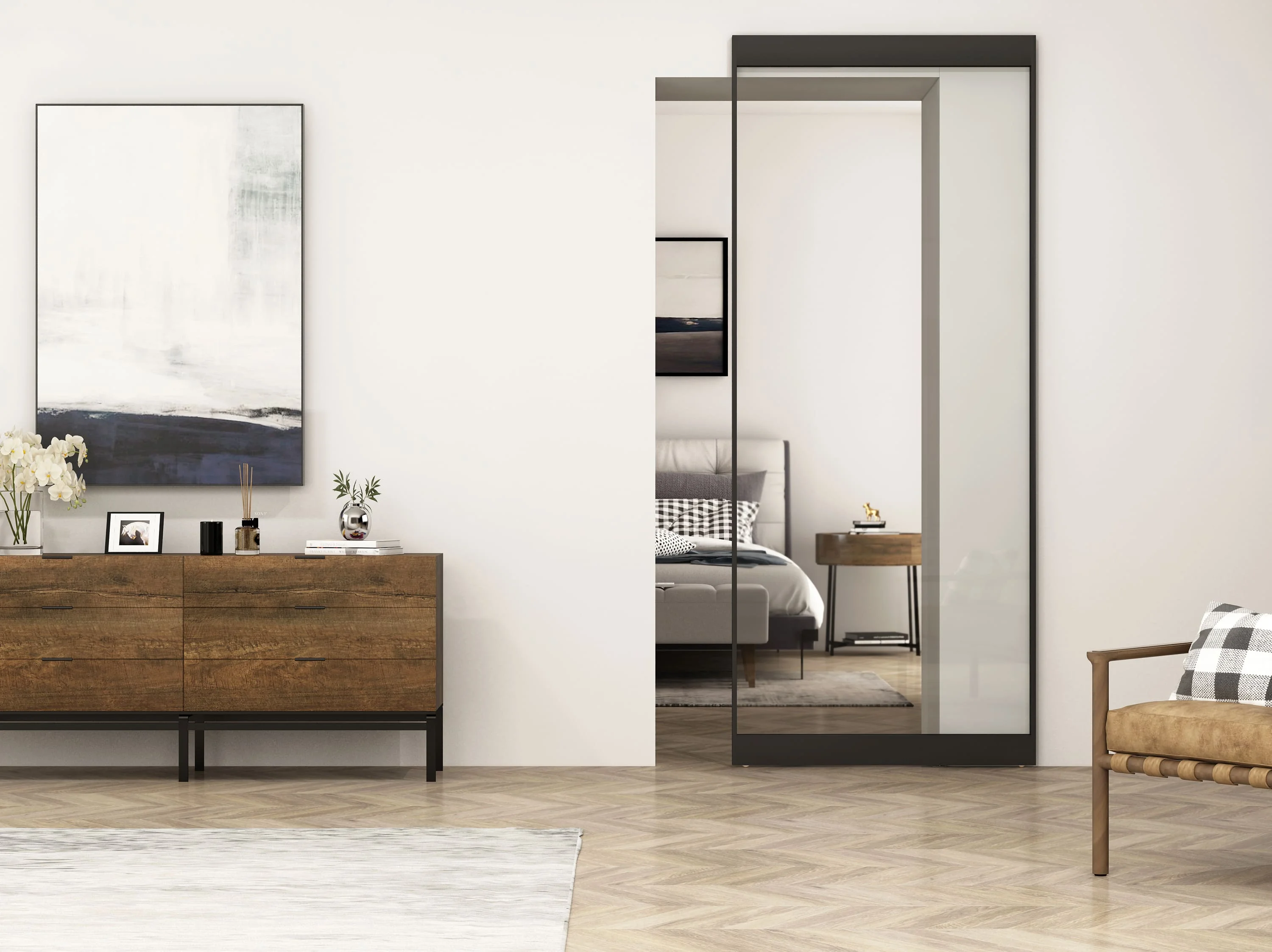 JNF Hidden Sliding Door System for Wood with Soft Closing | Modern ...