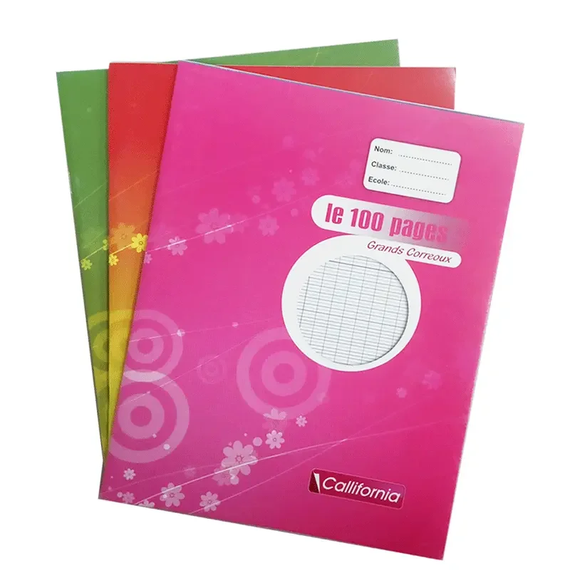 Wholesale Factory Custom Design A4/a5 Size French Line Exercise Book ...